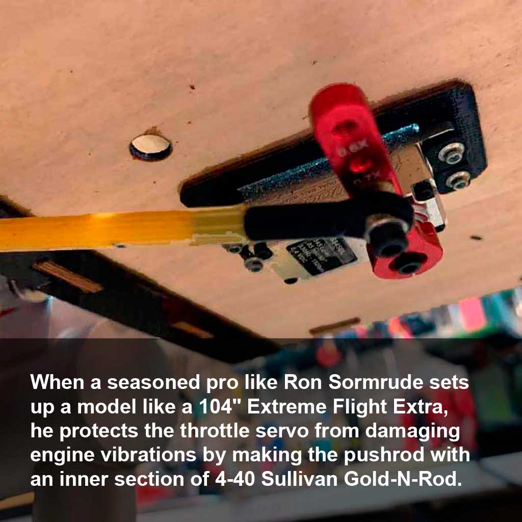 Gasser throttle servo problems & solutions