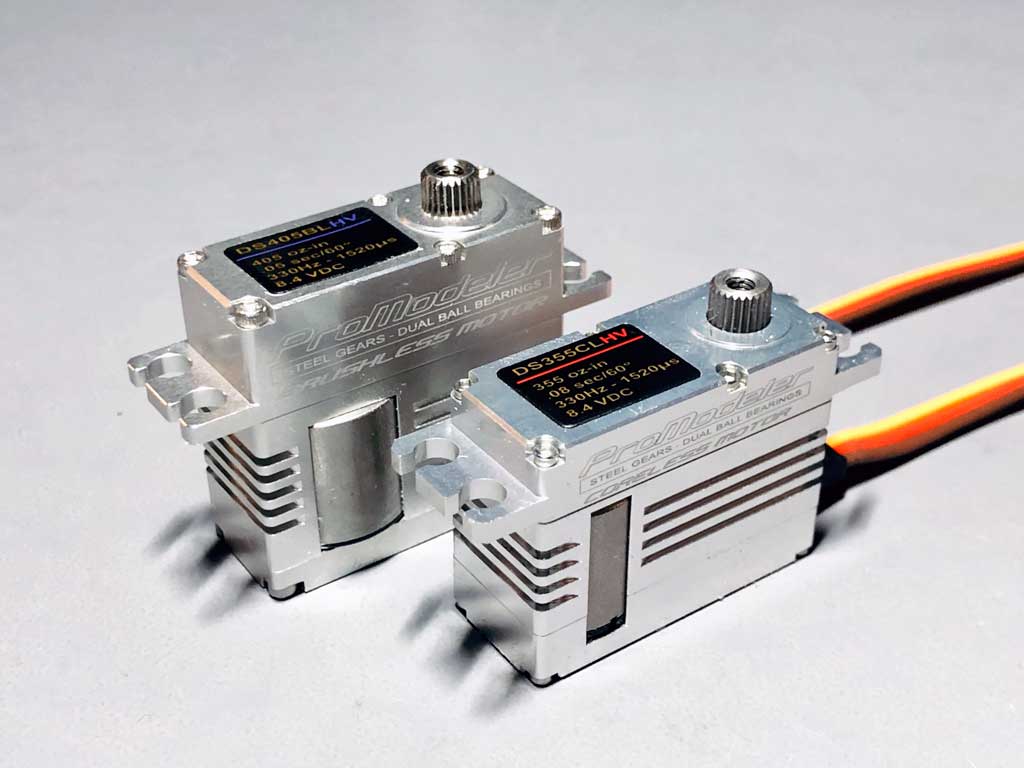 AJ Models 62in Acuity servos